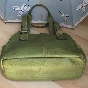 Fossil | Bags | Olive Green Fossil Pebbled Leather Purse | Poshmark